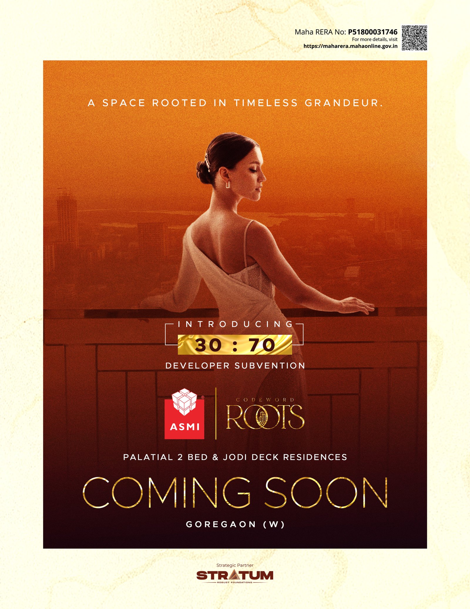 Asmi Roots at Goregaon West by Asmi Developers Call +918451919177